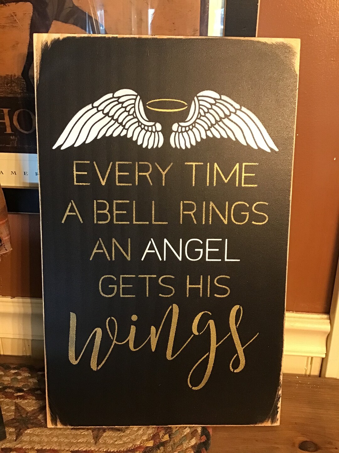 An Angel Gets His Wings 12 X 18 - Etsy