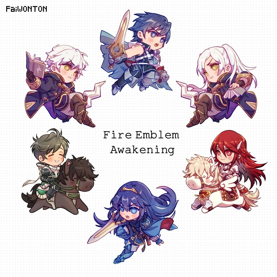 Black Friday Sale: Full Set Fire Emblem Awakening Charms - Etsy