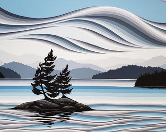 12x12 Inch Original Painting by Monica Morrill. Contemporary Fine Art ...