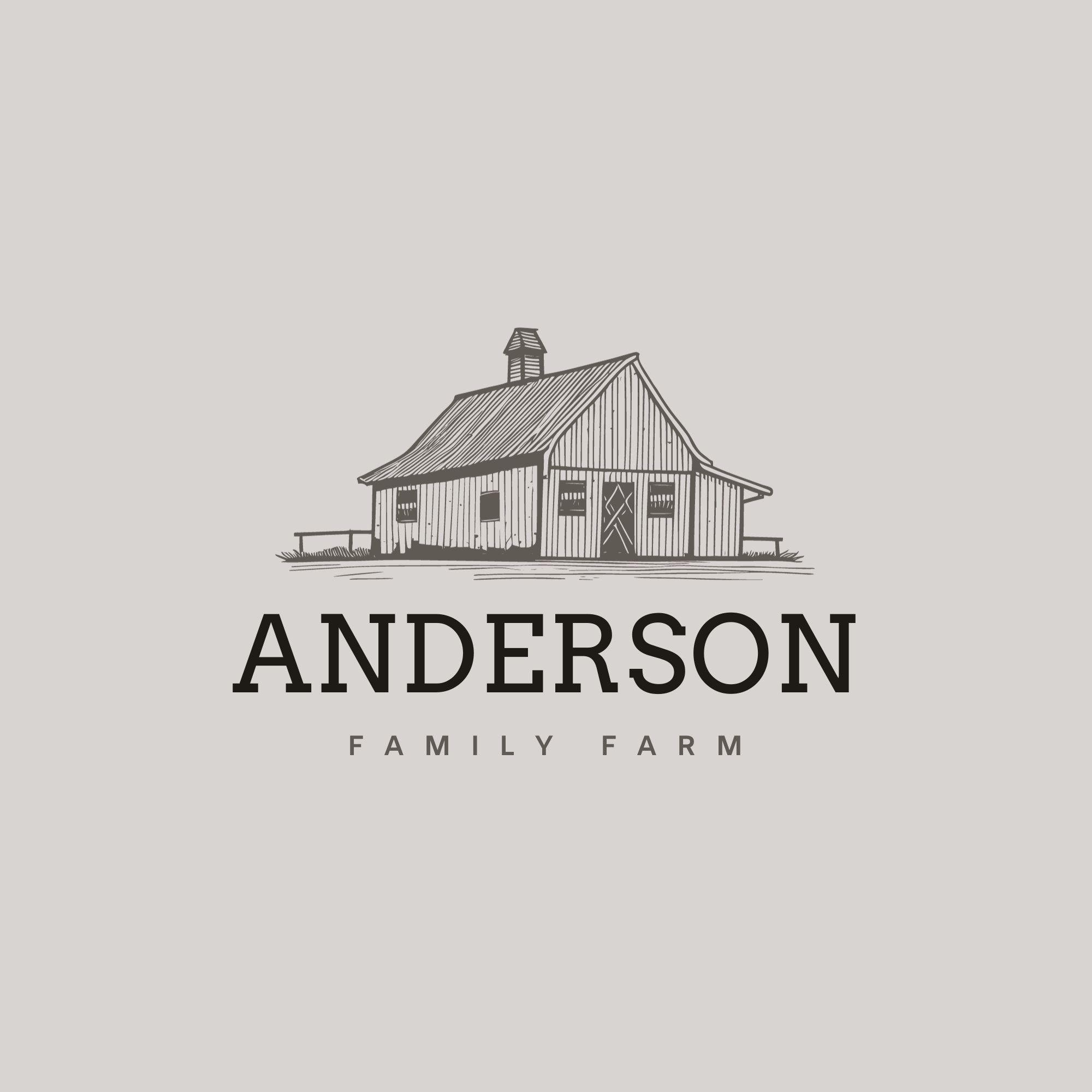 Family Farm Branding - Custom Logo Design - Farm Logo Design - Farm ...