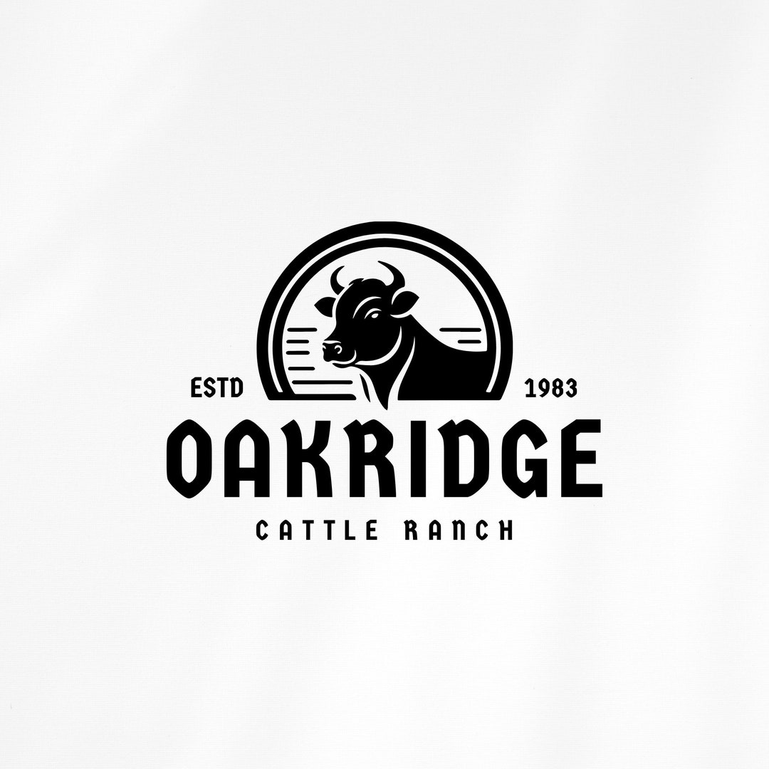 Cattle Ranch Logo Design Custom Logo Design Family Ranch Branding ...