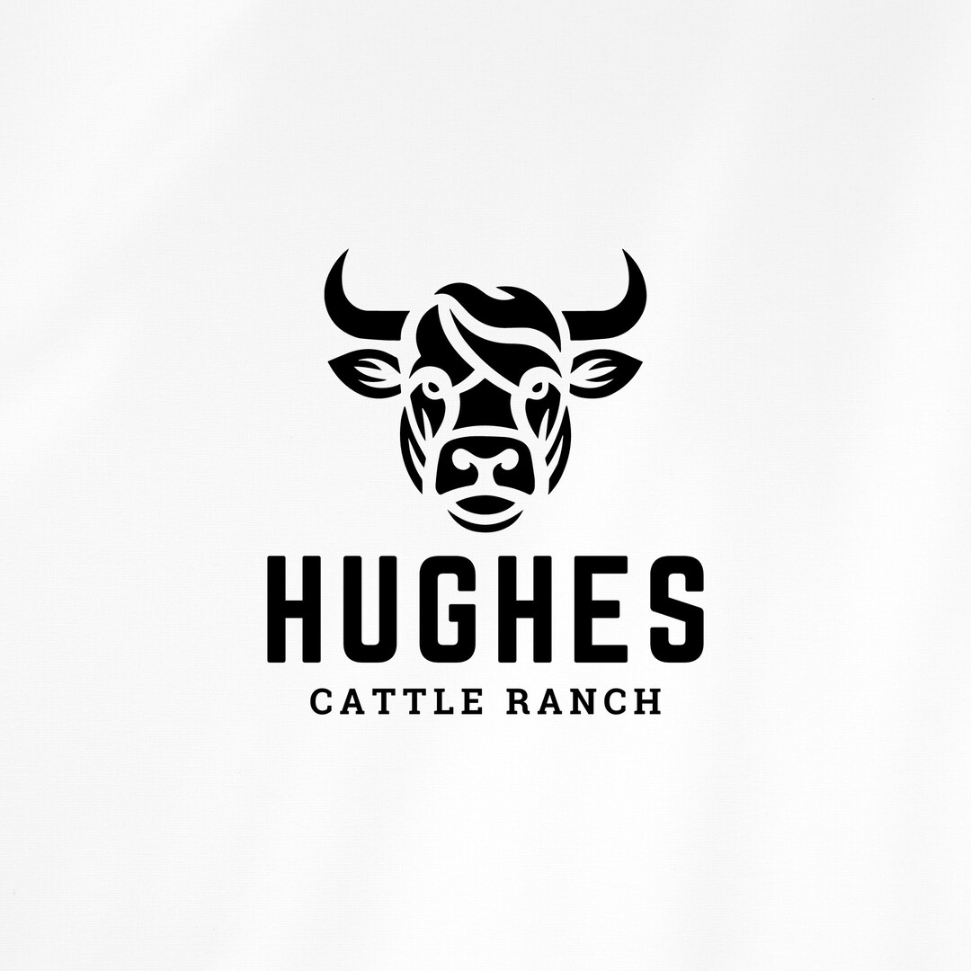 Cattle Farm Logo Design Custom Logo Design Farm Branding Package Cow ...