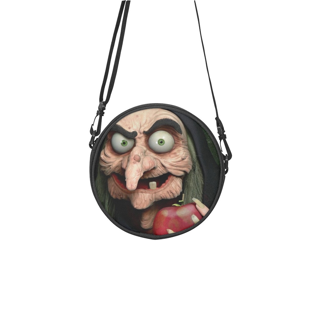 Wicked Witch Snow White Apple Round Satchel Bag - Etsy