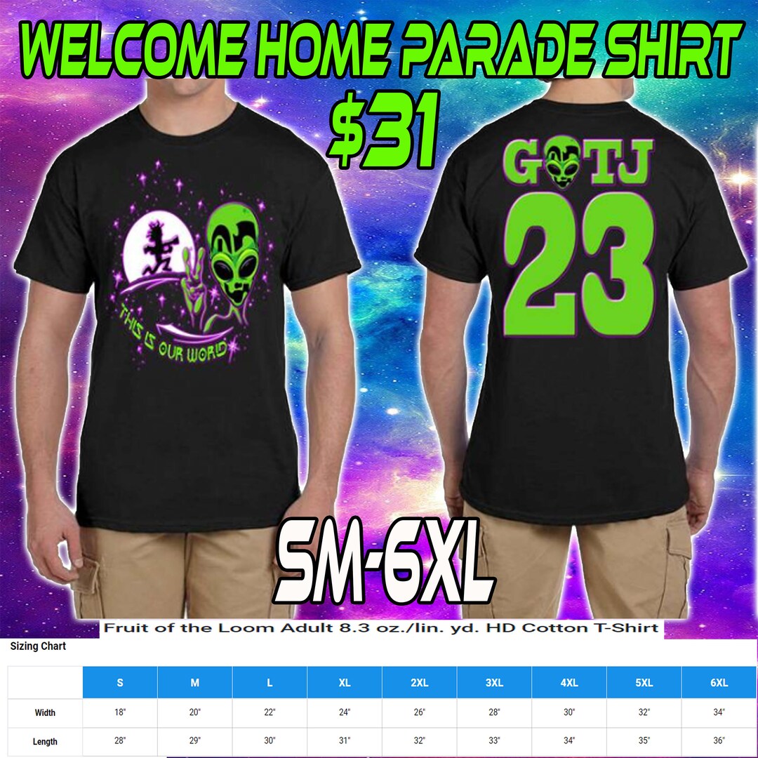 Welcome Home Parade T-shirt - Etsy