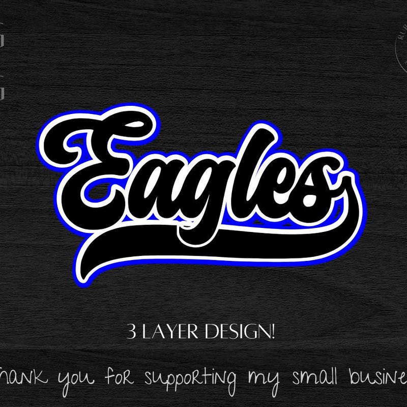 Philadelphia Eagles Font - Etsy
