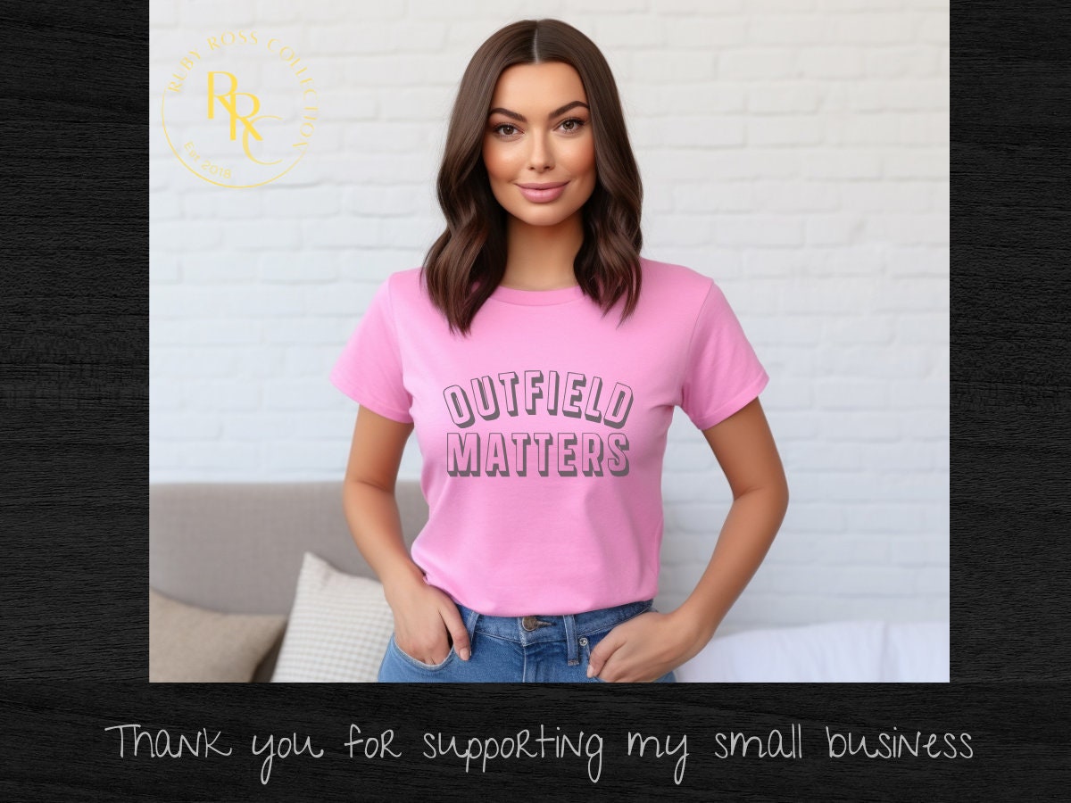 OUTFIELD Matters SVG Cut File Funny Baseball, Baseball Mom - Etsy