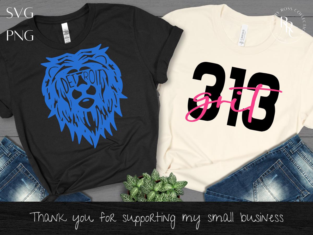 Detroit SVG Detroit Football 313 Grit SVG PNG Motor City - Etsy