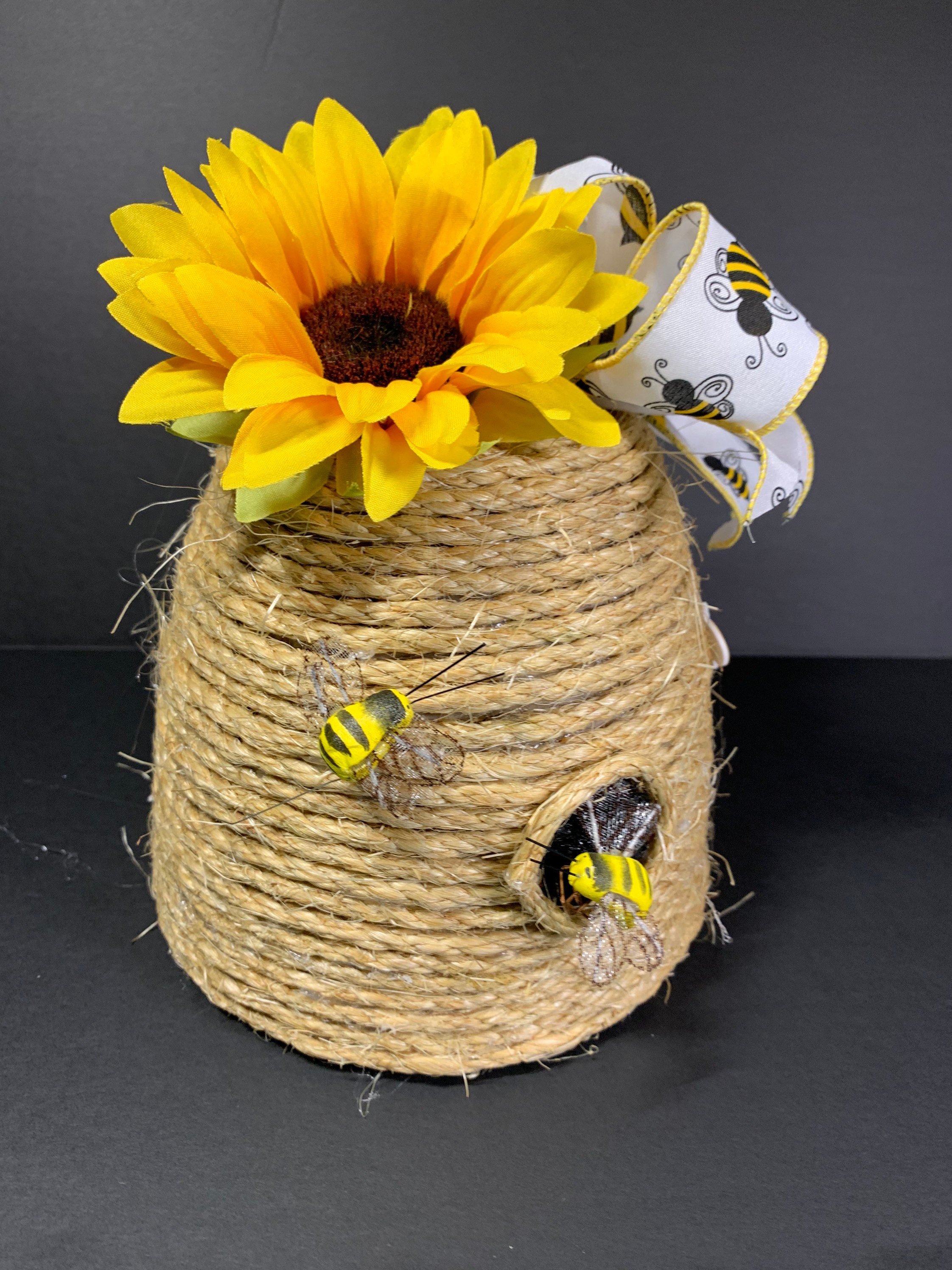 Bee Hive Decor Rope Beehive Bee Gift Bee Decor Bee Hive | Etsy