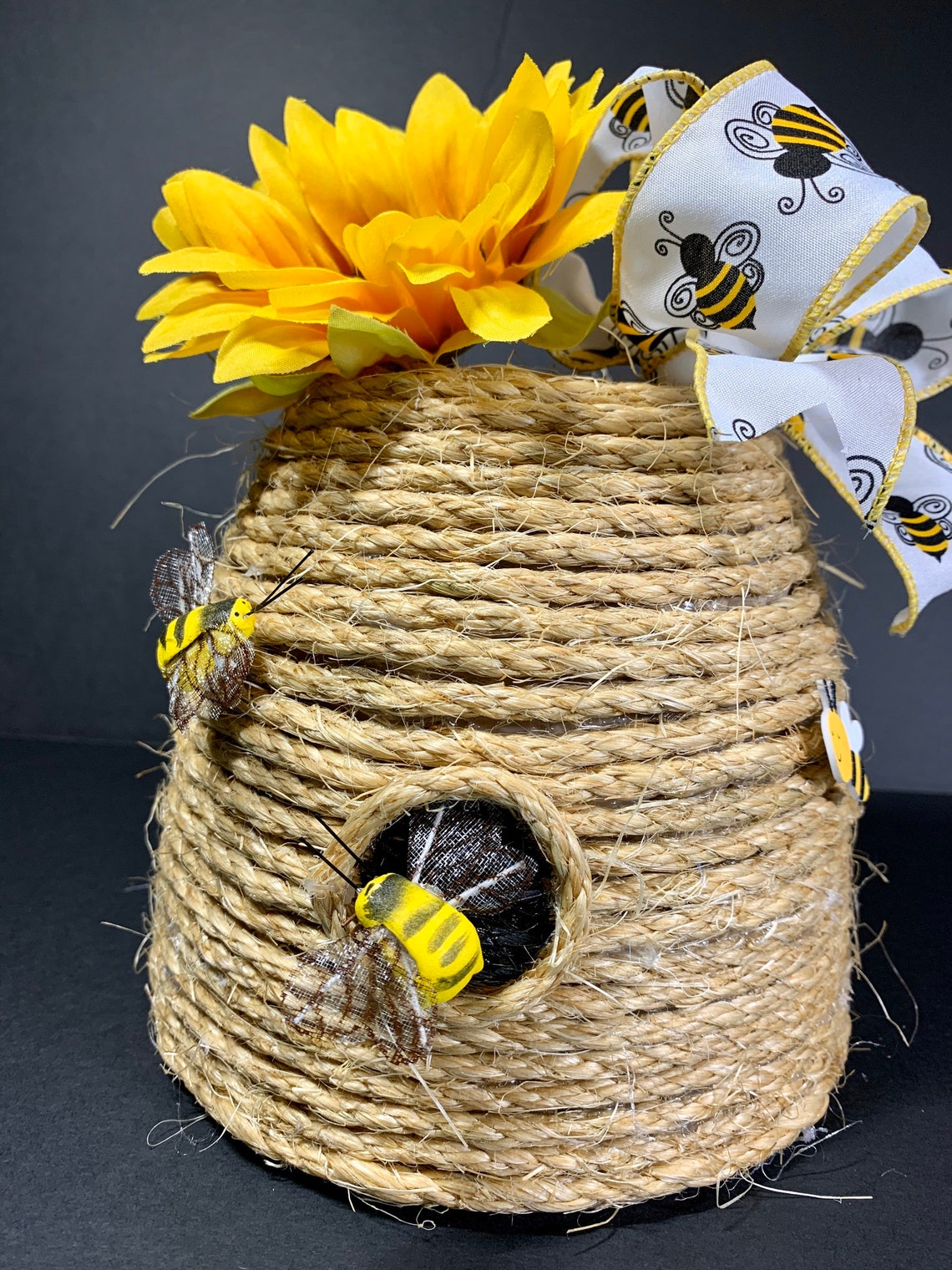Bee Hive Decor Rope Beehive Bee Gift Bee Decor Bee Hive | Etsy