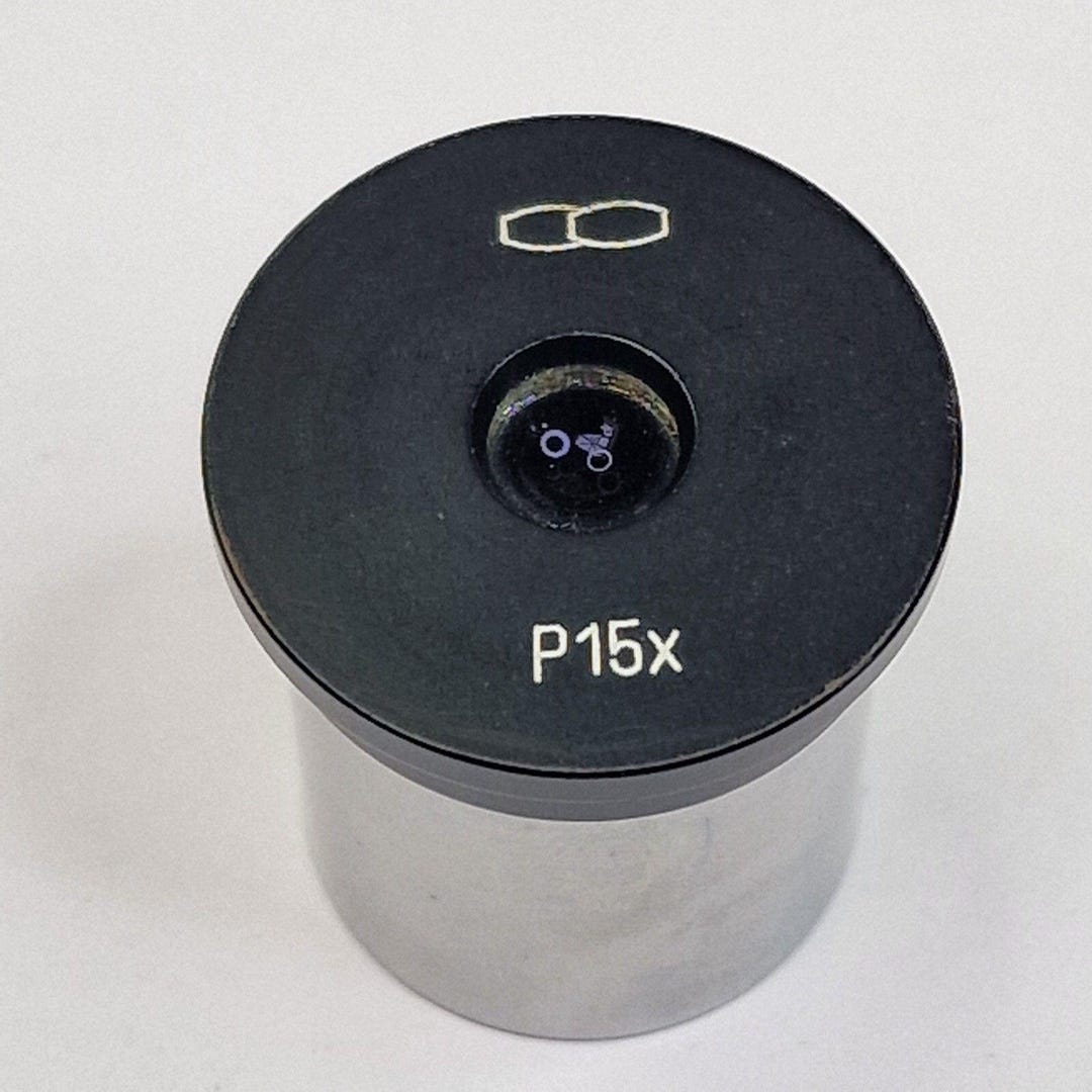 Meopta P15x Periplanatic Microscope Eyepiece, 1970s, 23mm Tube Mount ...