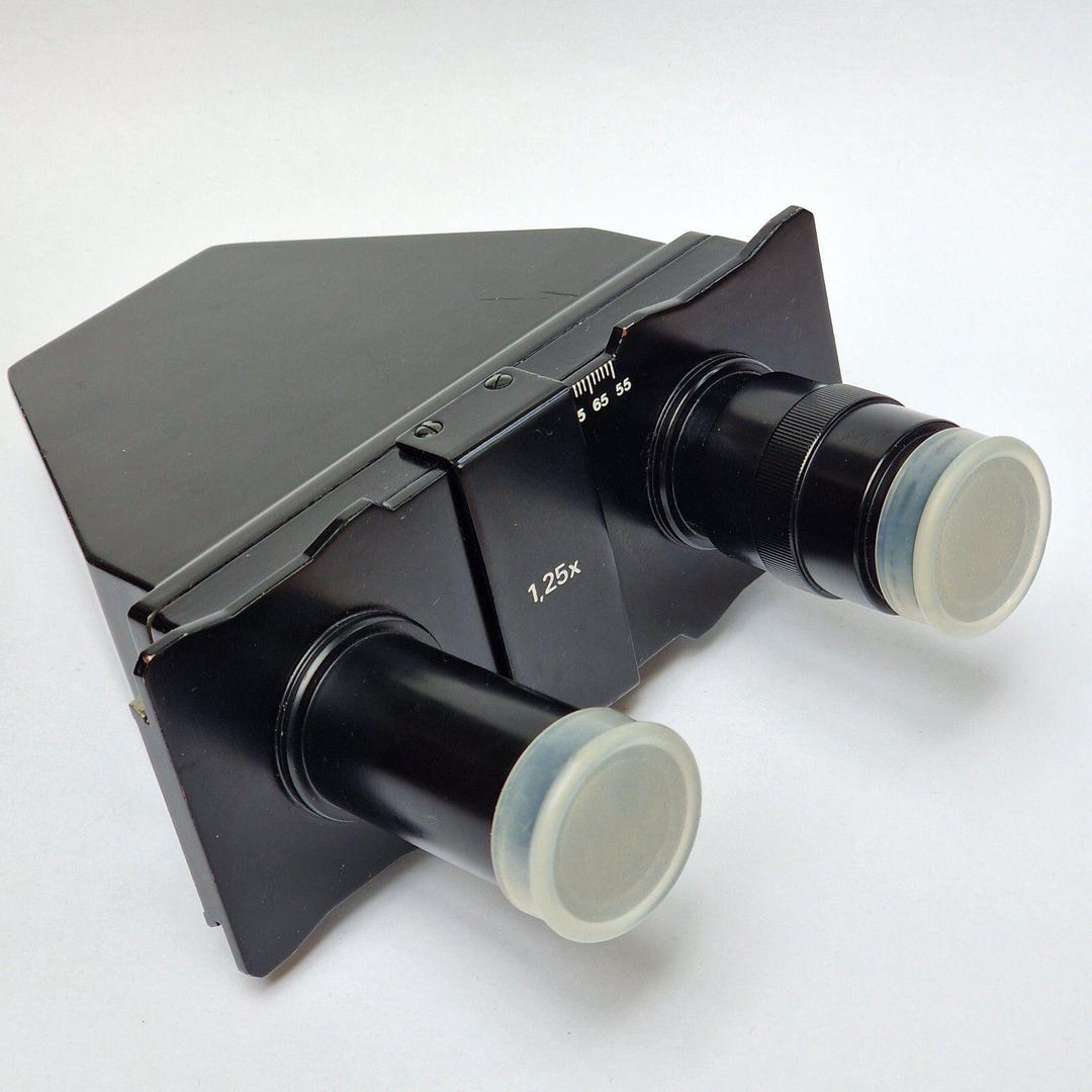 Meopta 1.25x Binocular Head for 'DD' Group Microscope, 1970s Very Good ...