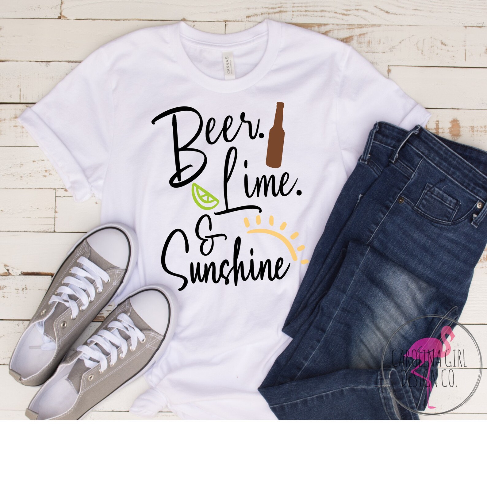 Beer Lime & Sunshine SVG File, Beer SVG, Sunshine SVG, Beer and Lime ...