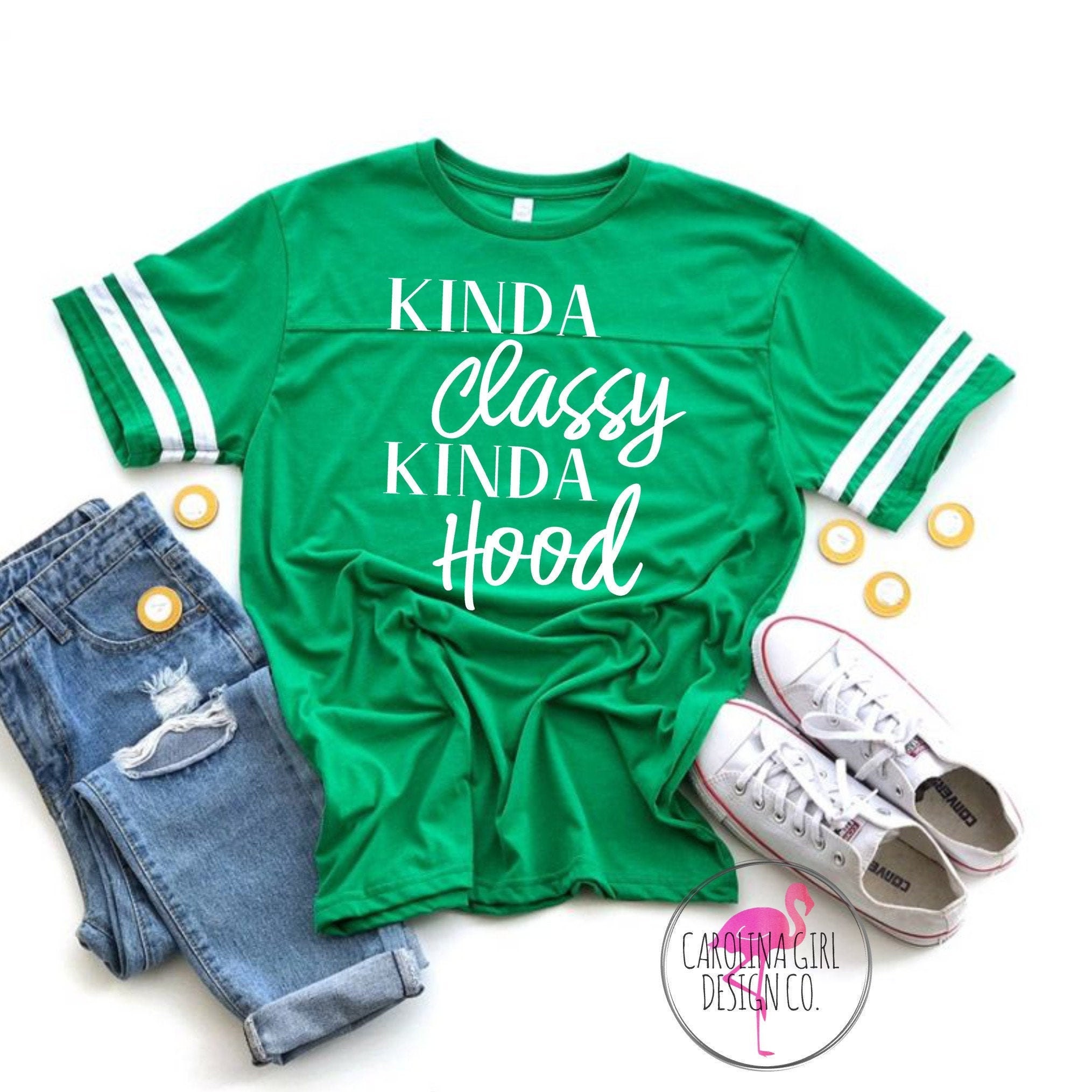 Kinda Classy Kinda Hood SVG File, Classy SVG, Classy Hood Silhouette ...