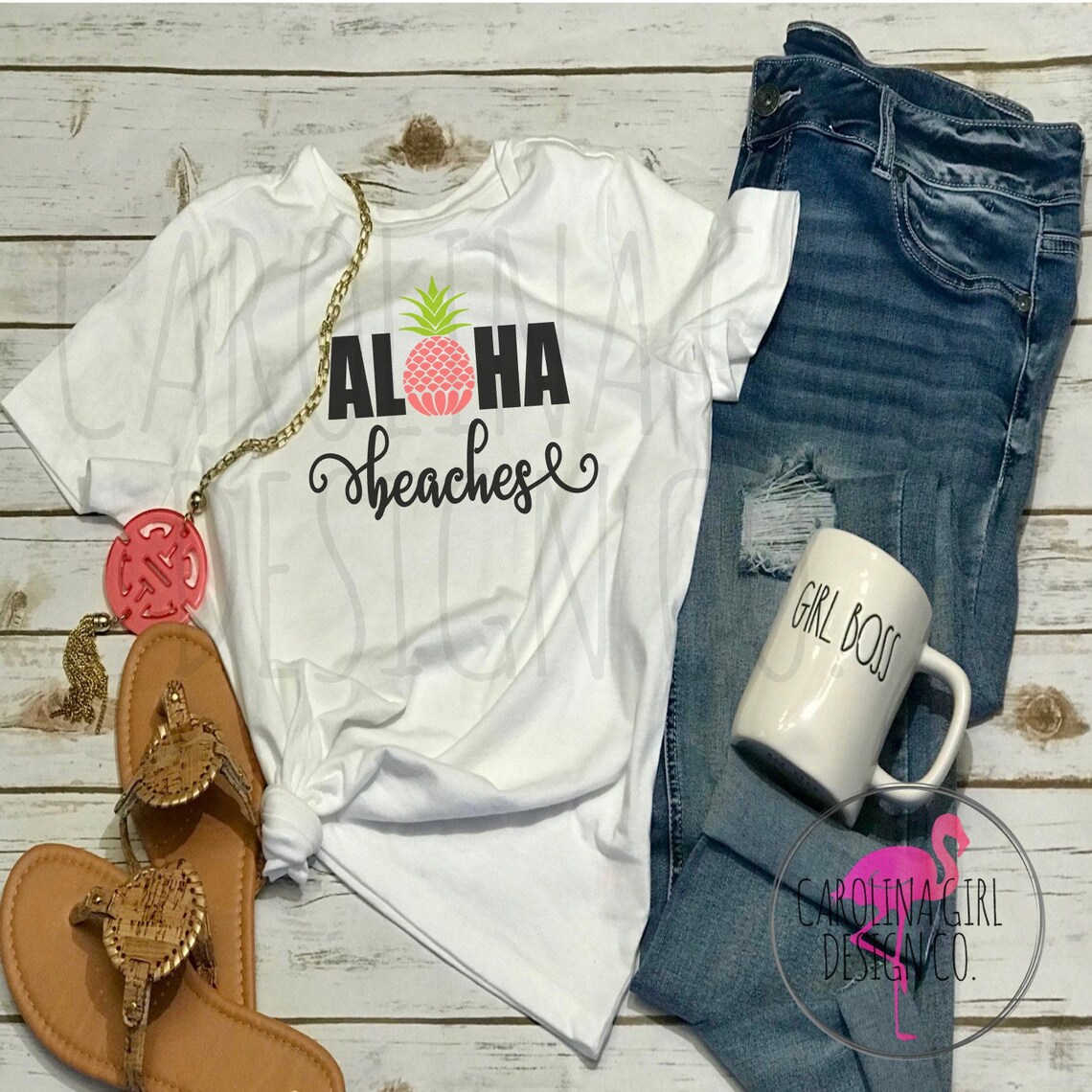 Aloha Beaches Svg File Aloha Beaches Pineapple Cutting File - Etsy