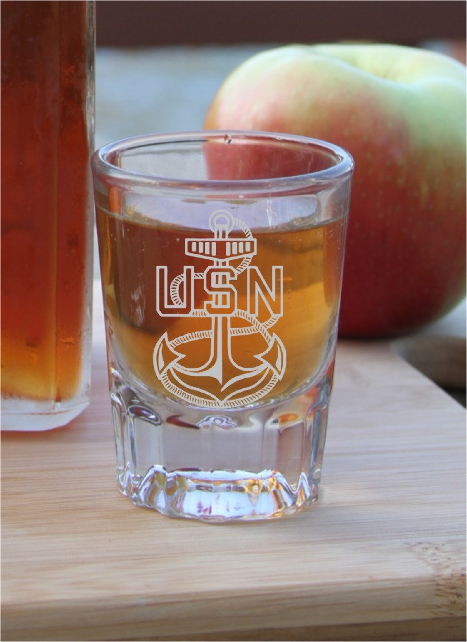 Air Force Shot Glasspersonalized Shot Glassmilitary Giftair - Etsy