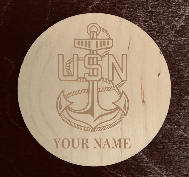 Navy Coasters,military Logo Coasters,drink Coasters,personalized ...