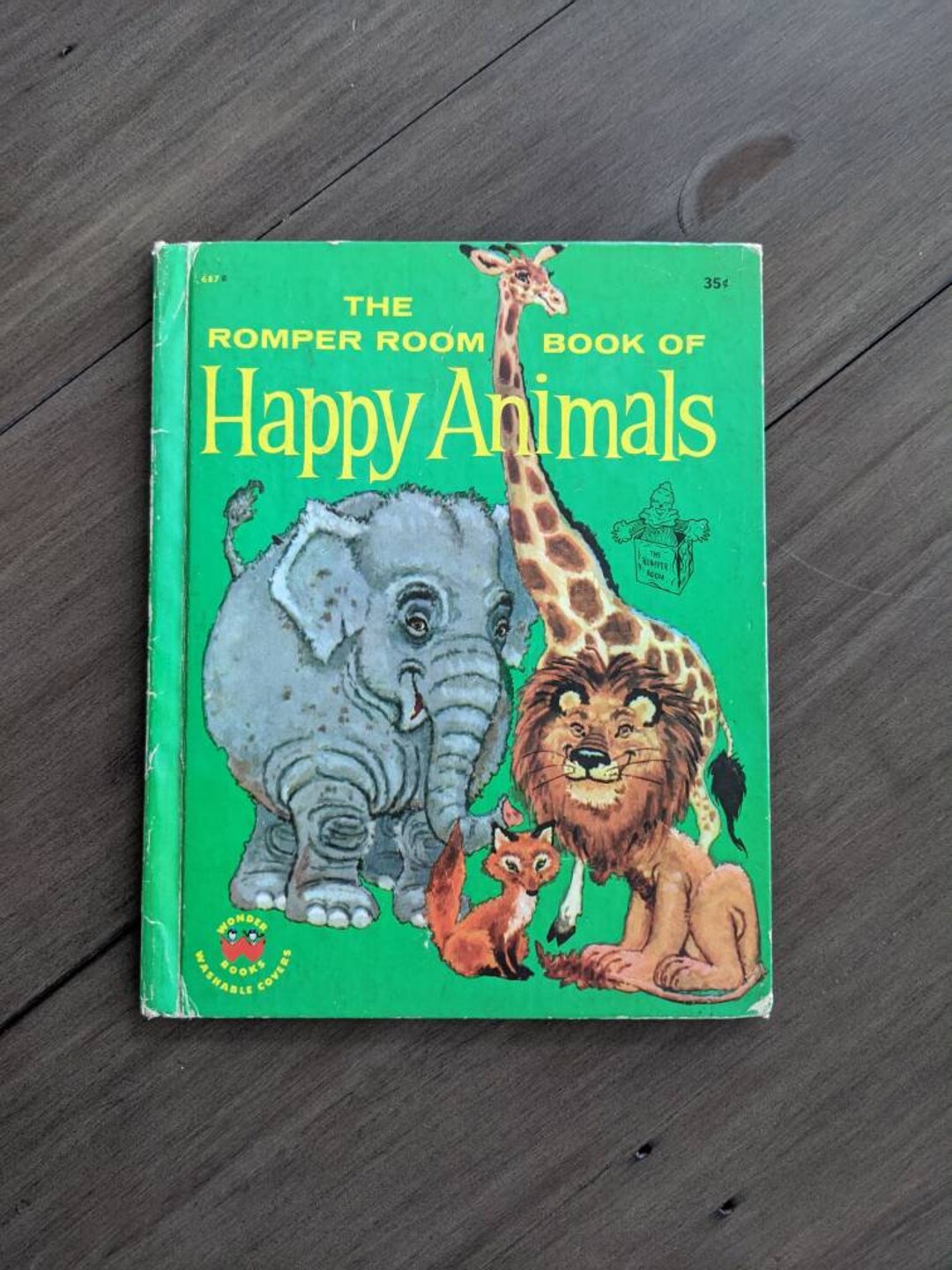 Vintage 1957 Romper Room Book of Happy Animals - Collectible Children's ...