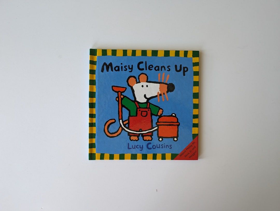 Maisy Cleans Up: 2003 First US Edition Children's Book - Etsy