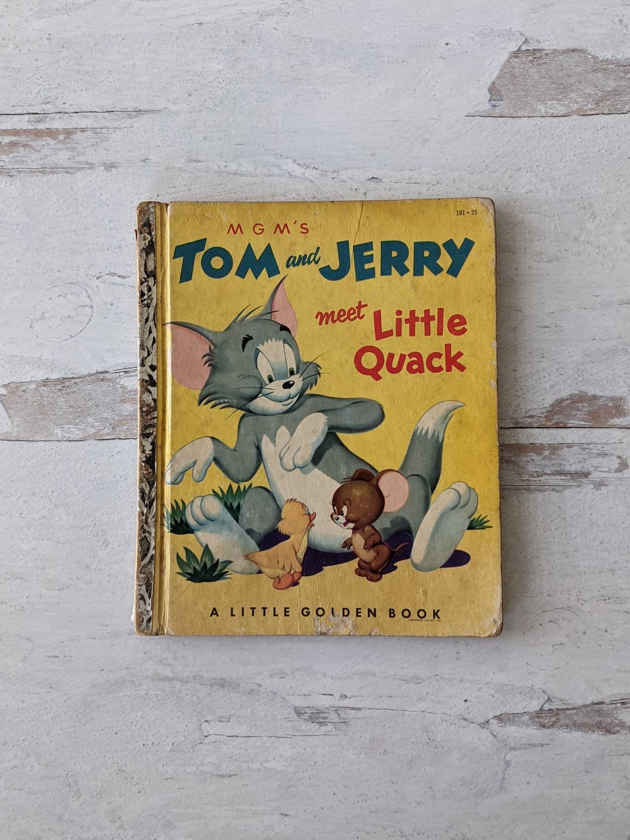 Tom and Jerry Meet Little Quack 1953 First Edition A Little - Etsy UK