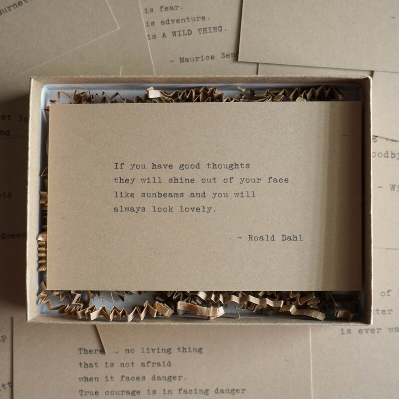 Quote Cards - Etsy