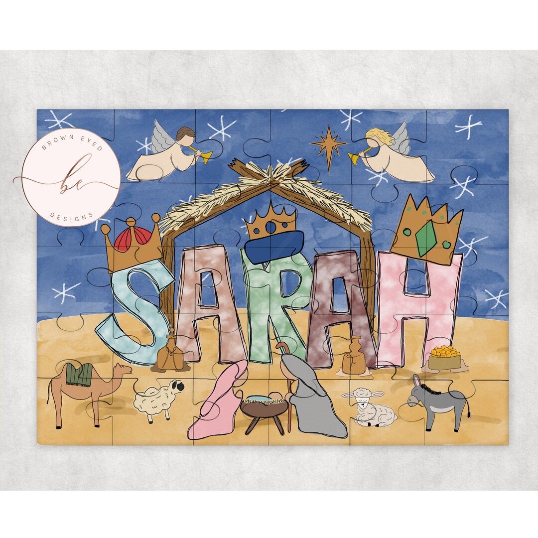 Christmas Story Puzzle, Christmas Gift, Toddler, Youth, Girl and Boy ...