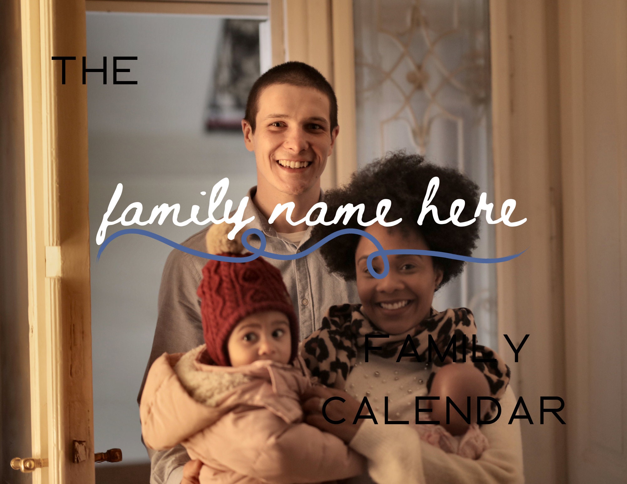 Beautiful Printable 2023 Wall Calendar Template - Etsy