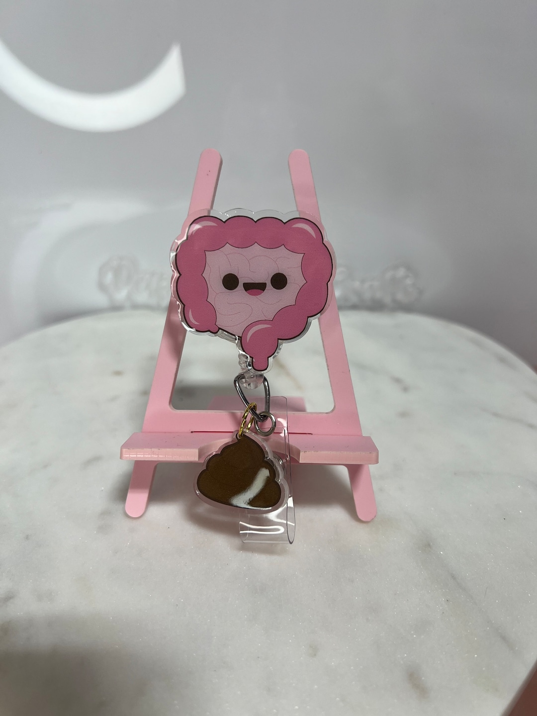 Intestines and Poop Badge Reel, Gastroenterologist Nurse ...