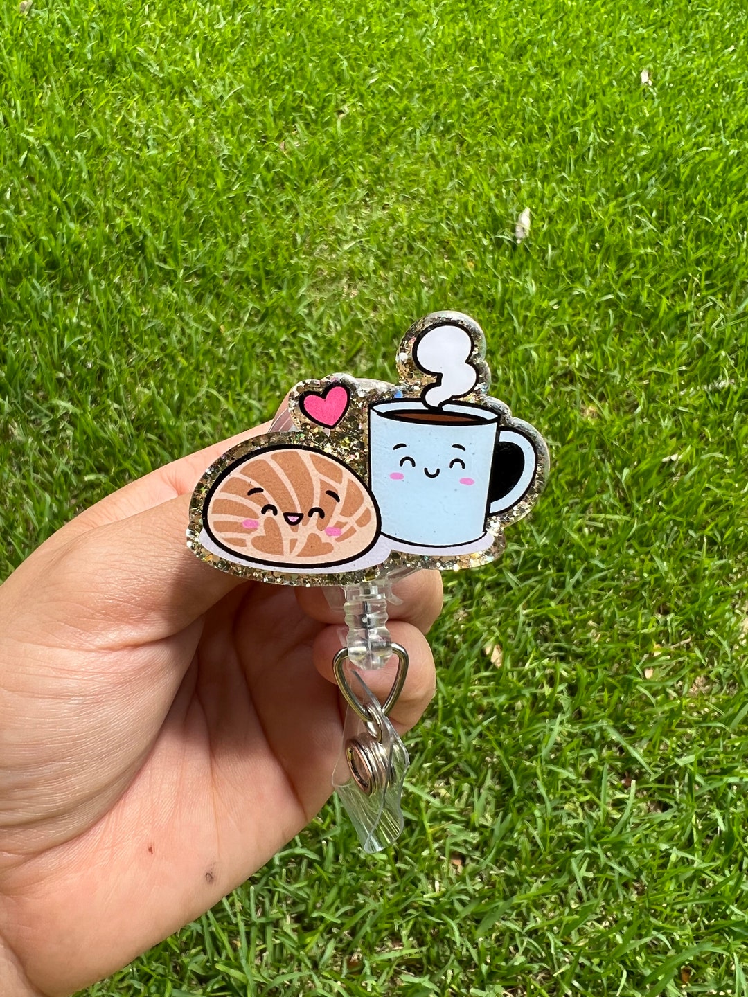 Concha Y Cafe Badge Reel - Cultura Merch - - Etsy