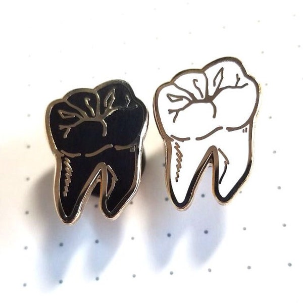 Tooth Button - Etsy