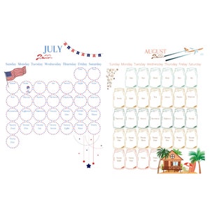 2022 May-august Calendar - Etsy