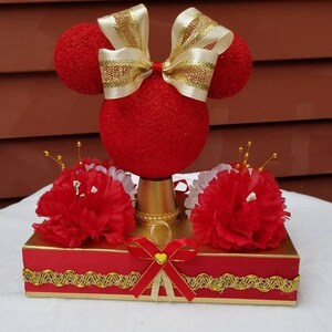 Royal Minnie Mouse Minnie Centerpiece Baby Shower - Etsy