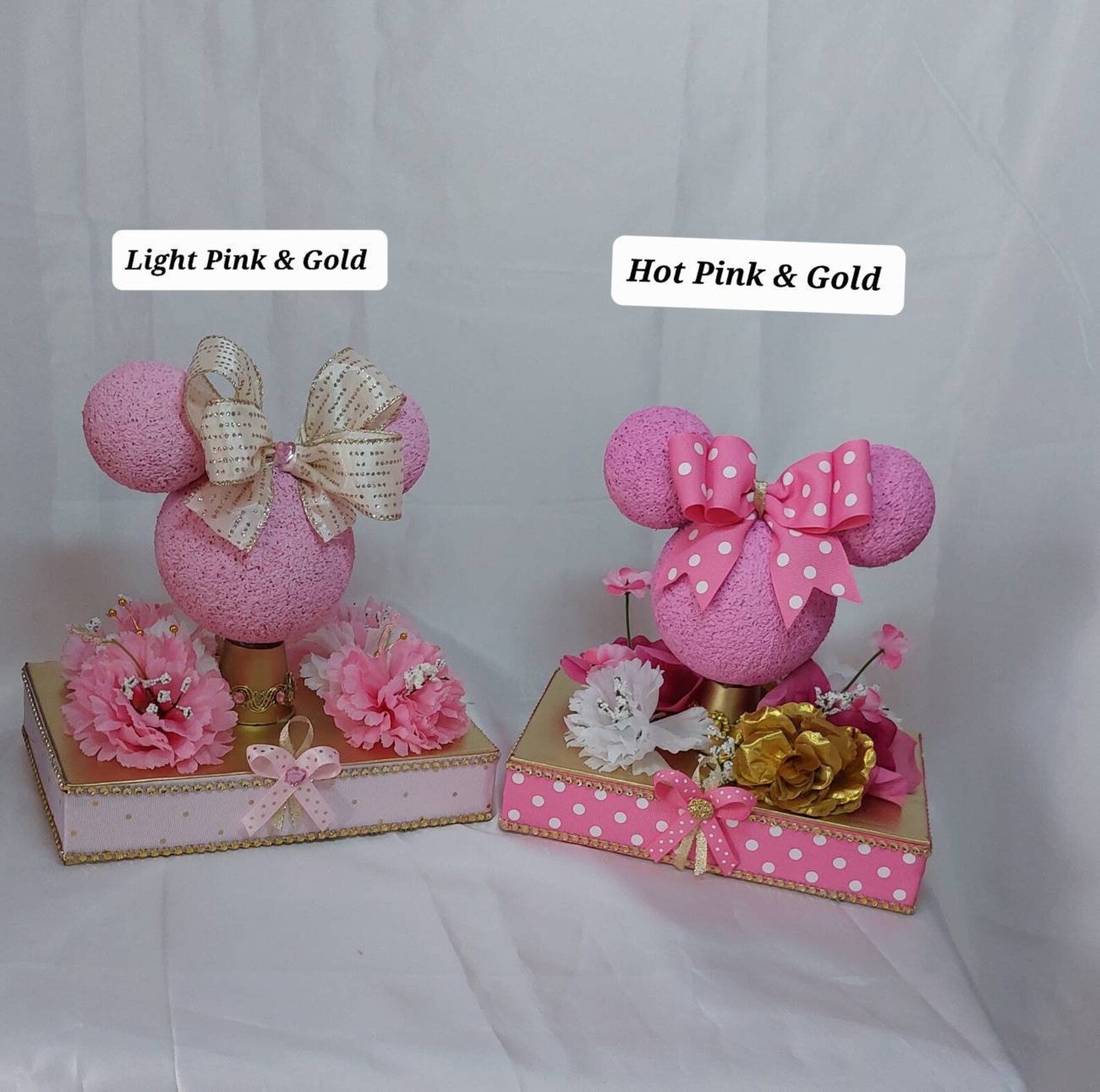 Royal Minnie Mouse Minnie Centerpiece Baby Shower - Etsy
