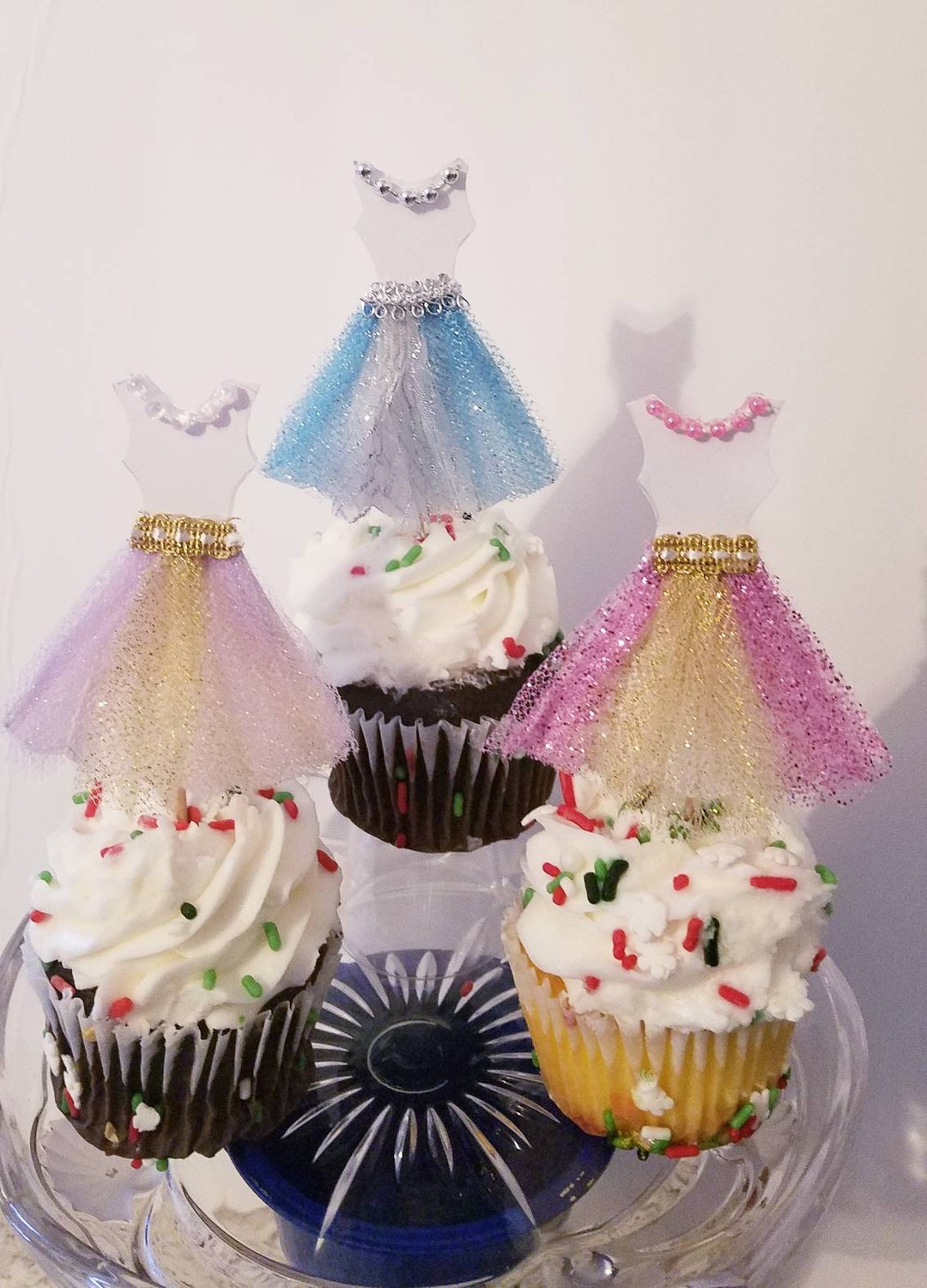Royal Princess Cupcake Toppers, Princess Cupcake Toppers, Ballerina ...