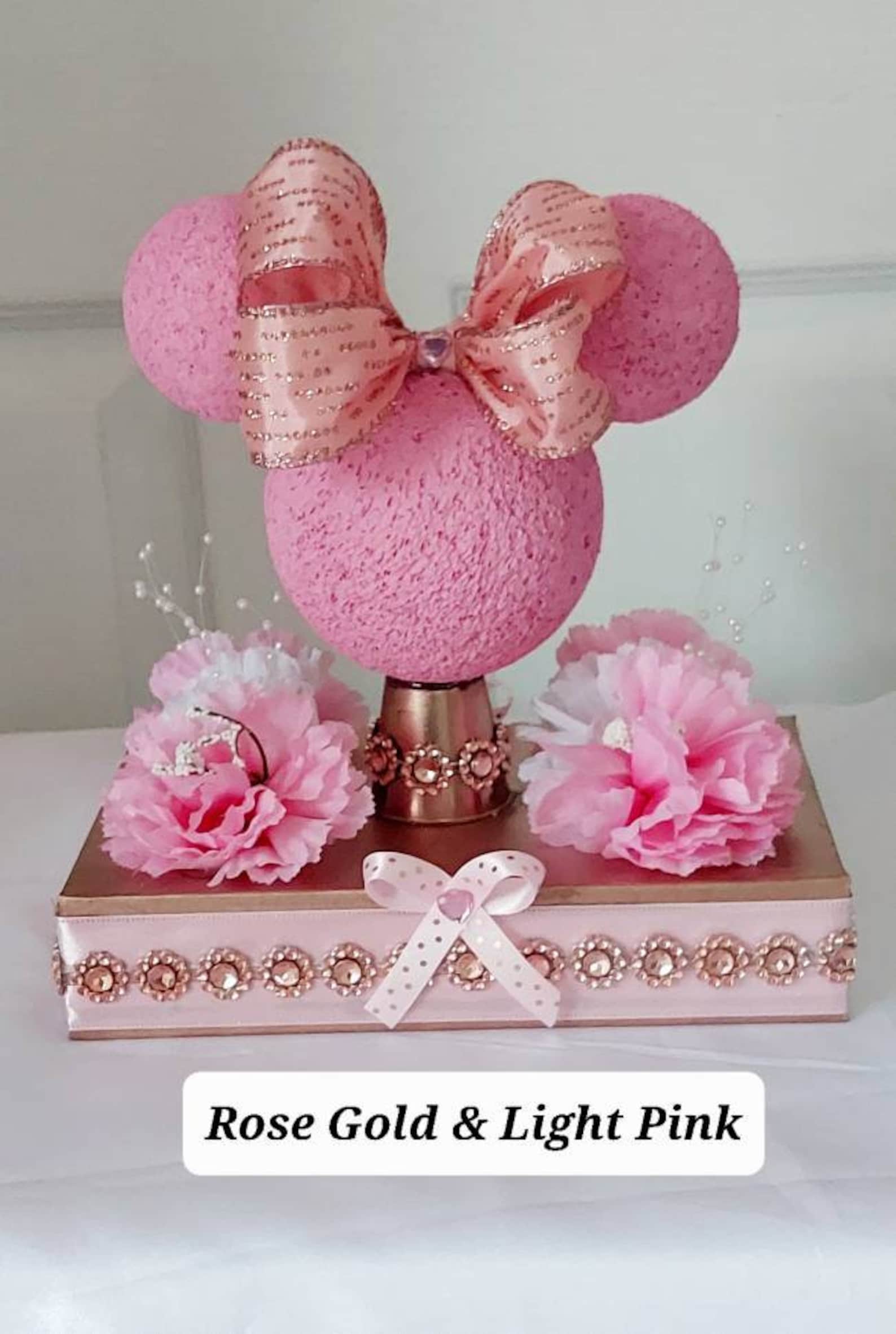 Royal Minnie Mouse Minnie Centerpiece Baby Shower - Etsy