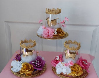 Girl Baby Shower Centerpiece | Etsy