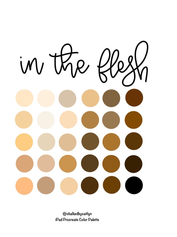 Procreate Custom Color Palette Ipad Color Palette | Etsy