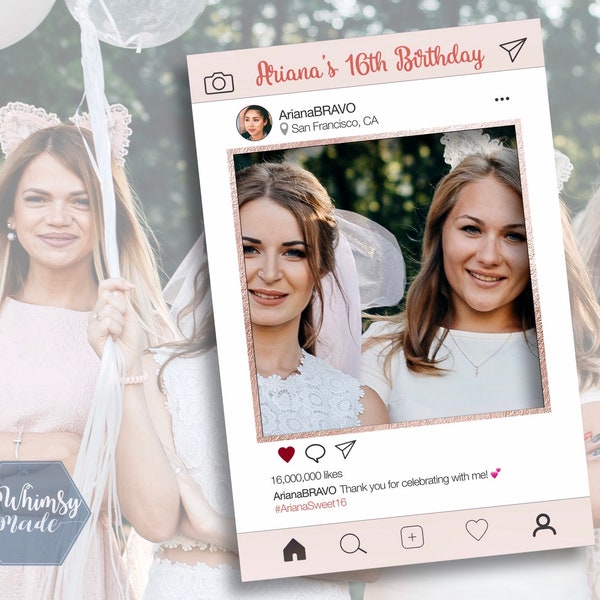 Instagram Photo Frame Prop - Etsy