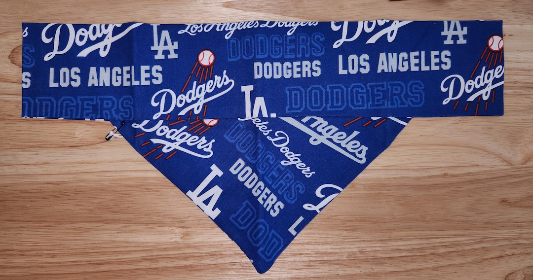 Los Angeles Dodgers Over the Collar Dog Bandana - Dodgers - MLB - Dog ...