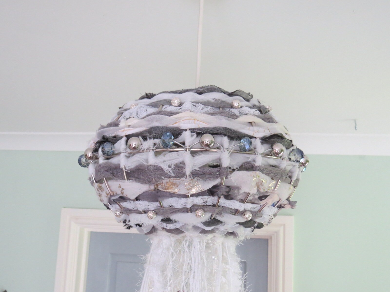 UFO Ceiling Pendant Lampshade, 'shade of Grey'. Alien Spacecraft Theme. - Etsy