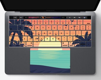 MacBook Keyboard Rainbow MacBook Decal MacBook Keypad Stickers | Etsy