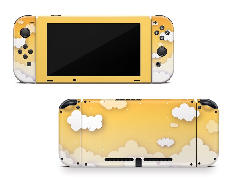 Yellow Clouds in the Sky Skin for the Nintendo Switch - Etsy