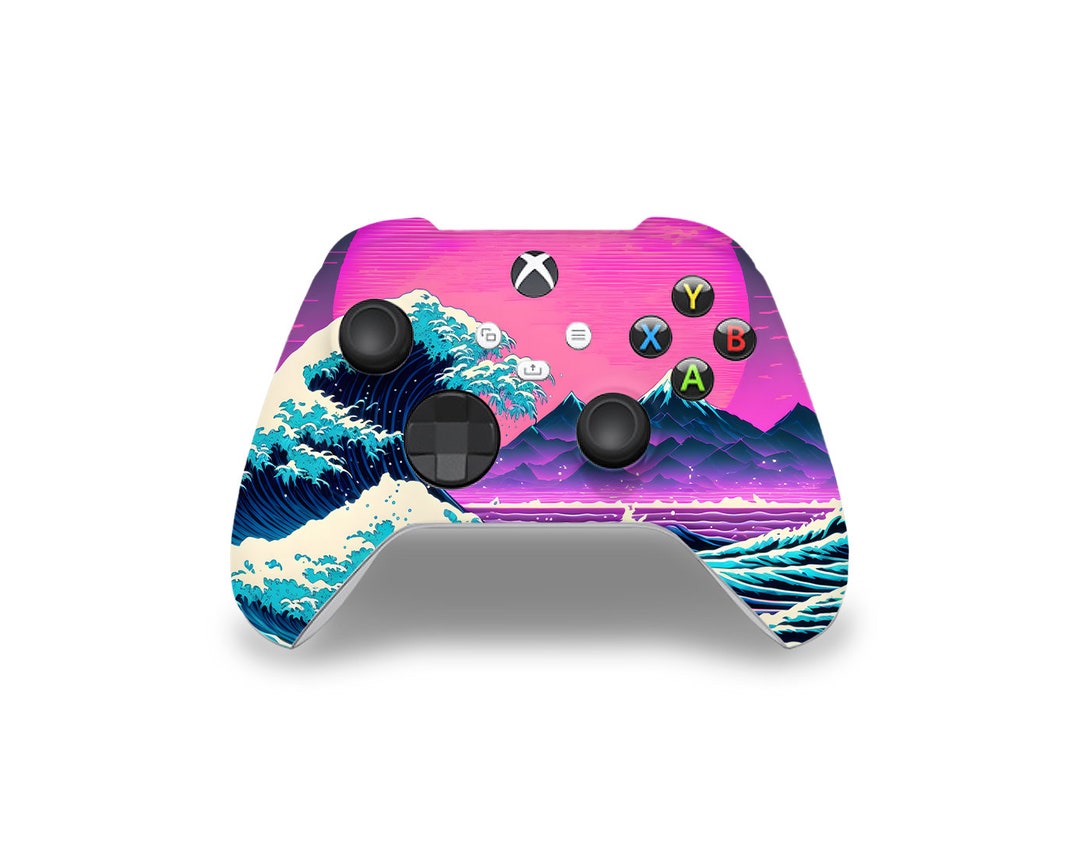 Vaporwave Hokusai Great Wave for the Xbox Series Controller - Etsy