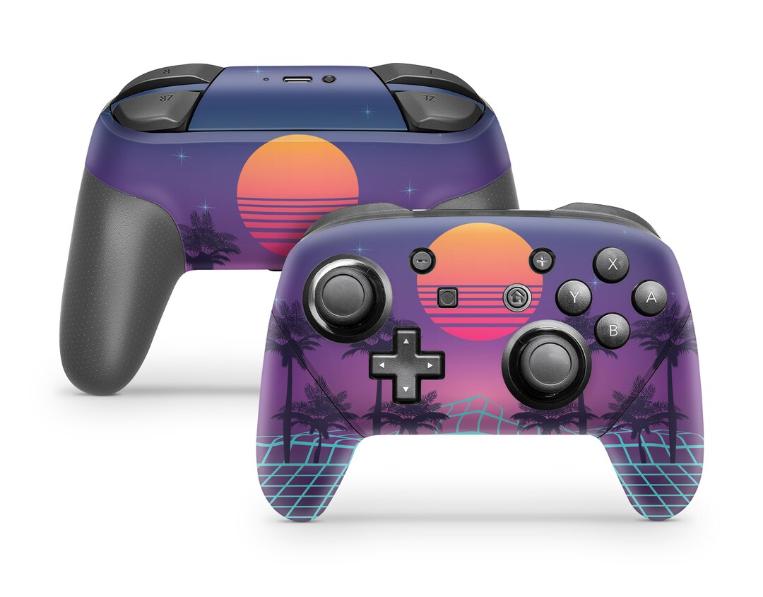 Vaporwave Outrun Retro 80s Skin for the Nintendo Switch Pro - Etsy