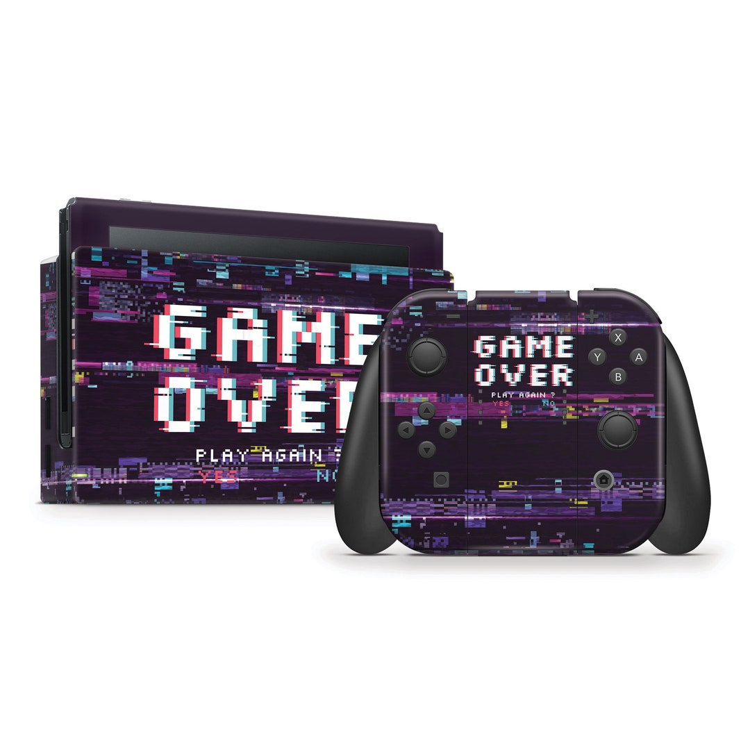 Game Over Glitch Skin for the Nintendo Switch - Etsy