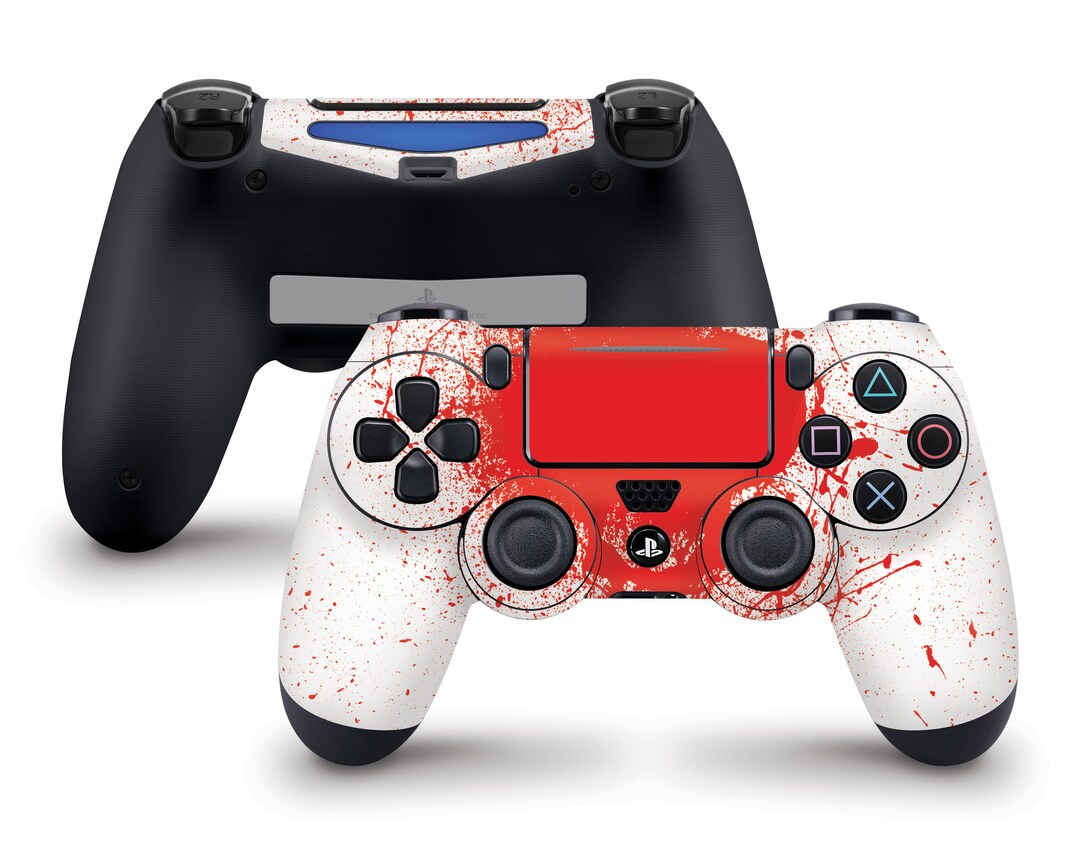 Blood Spatter Skin for the PS4 Controller Fits Both Dualshock 4 and ...