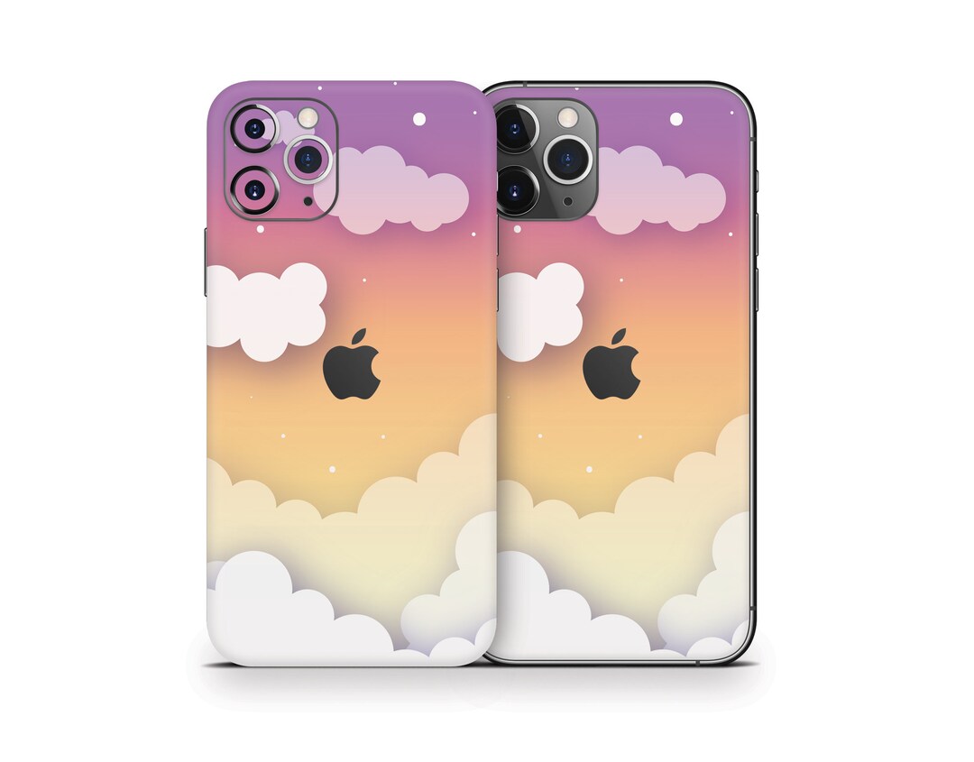 Sunset Clouds in the Sky Skin for the iPhone 8, X, XS, XR, 11, SE, Pro ...