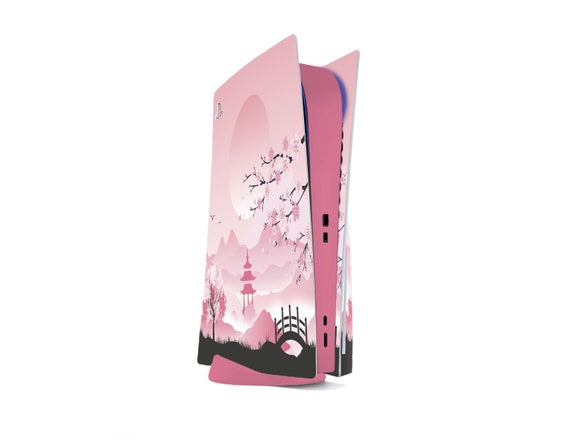 PS5 Playstation 5 Skin Pink Sakura - Etsy