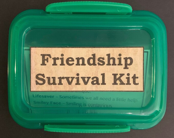 Friendship Survival Kit - Etsy