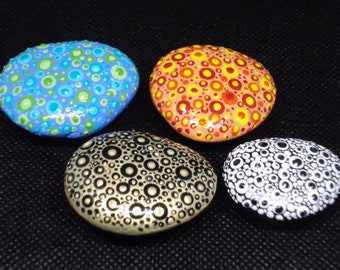 Painted Rock Magnets - Etsy