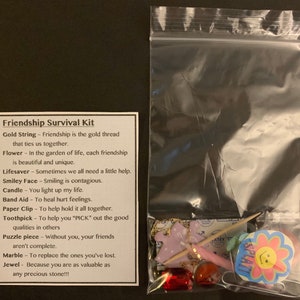 Friendship Survival Kit - Etsy